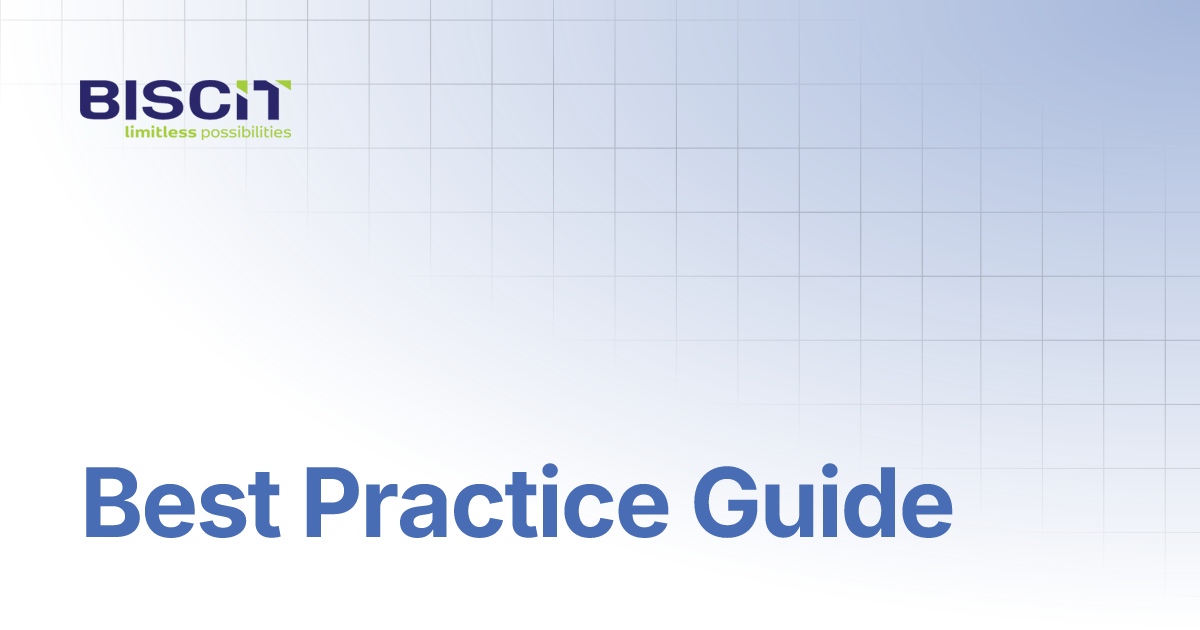 Best Practice Guide | BISCIT